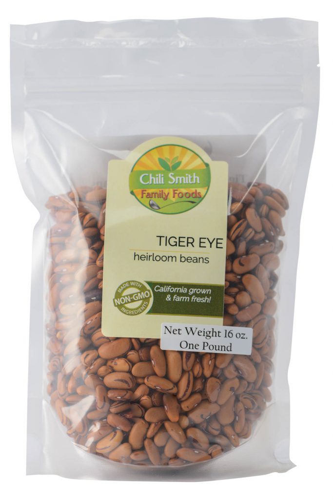 Tiger's eye beans | Chili Smith Family Foods
